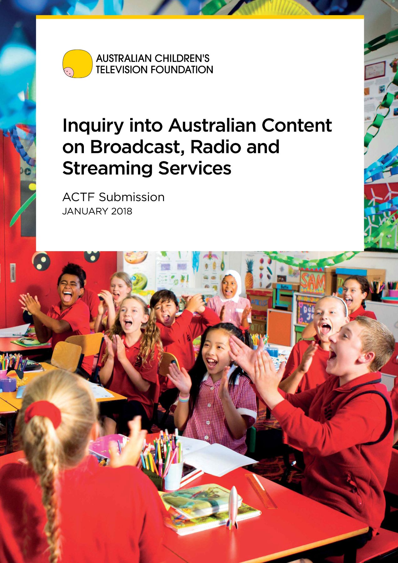 Inquiry into Australian Content on Broadcast, Radio and Streaming Services - ACTF